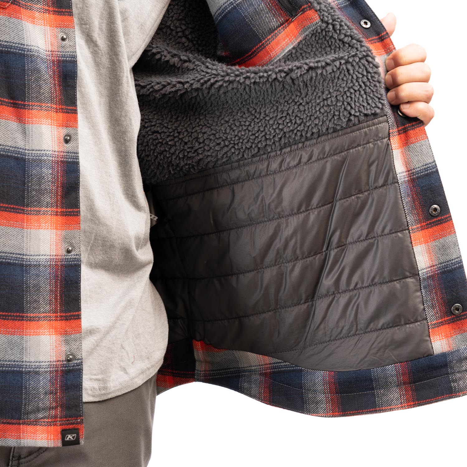 Bridger Fleece Lined Flannel Shirt - Men's Insulated Top | KLIM Lifestyle