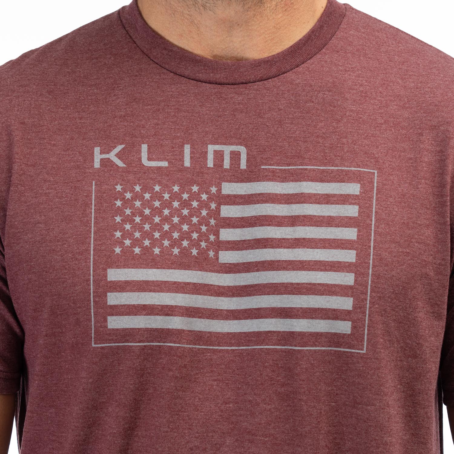 Patriot Klim Flag Tri-blend Tee - Men's T Shirt | KLIM Lifestyle