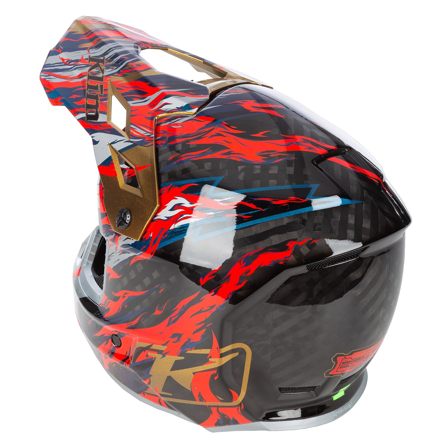 F3 Carbon Pro Helmet ECE | KLIM Snowmobile Helmet